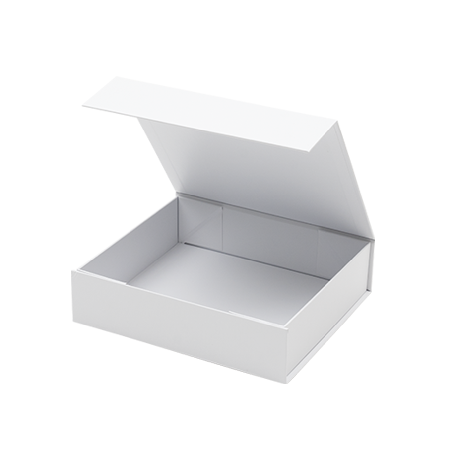 Gift Box, Low Line, Small Emboss Magnetic Closure 245x215x63mm, Matt W
