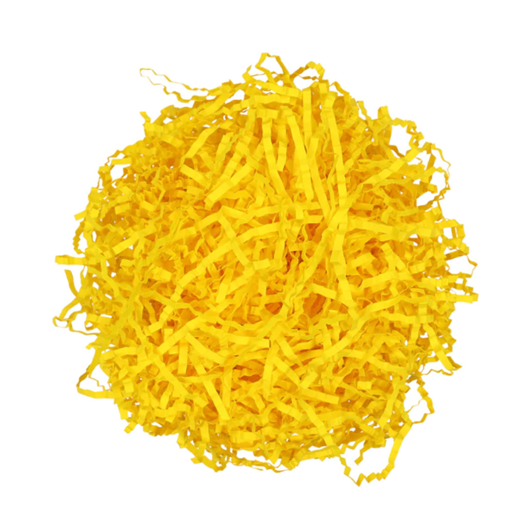 Paper Shred Crinkle Filler - Bright Yellow - 1KG