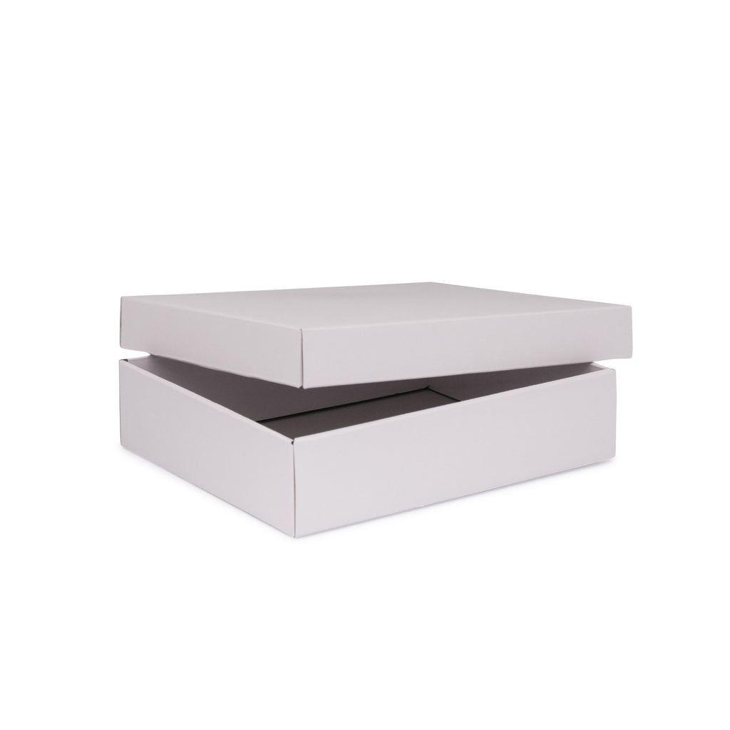Buy Empty Chocolate Boxes Samples in White | boxfox