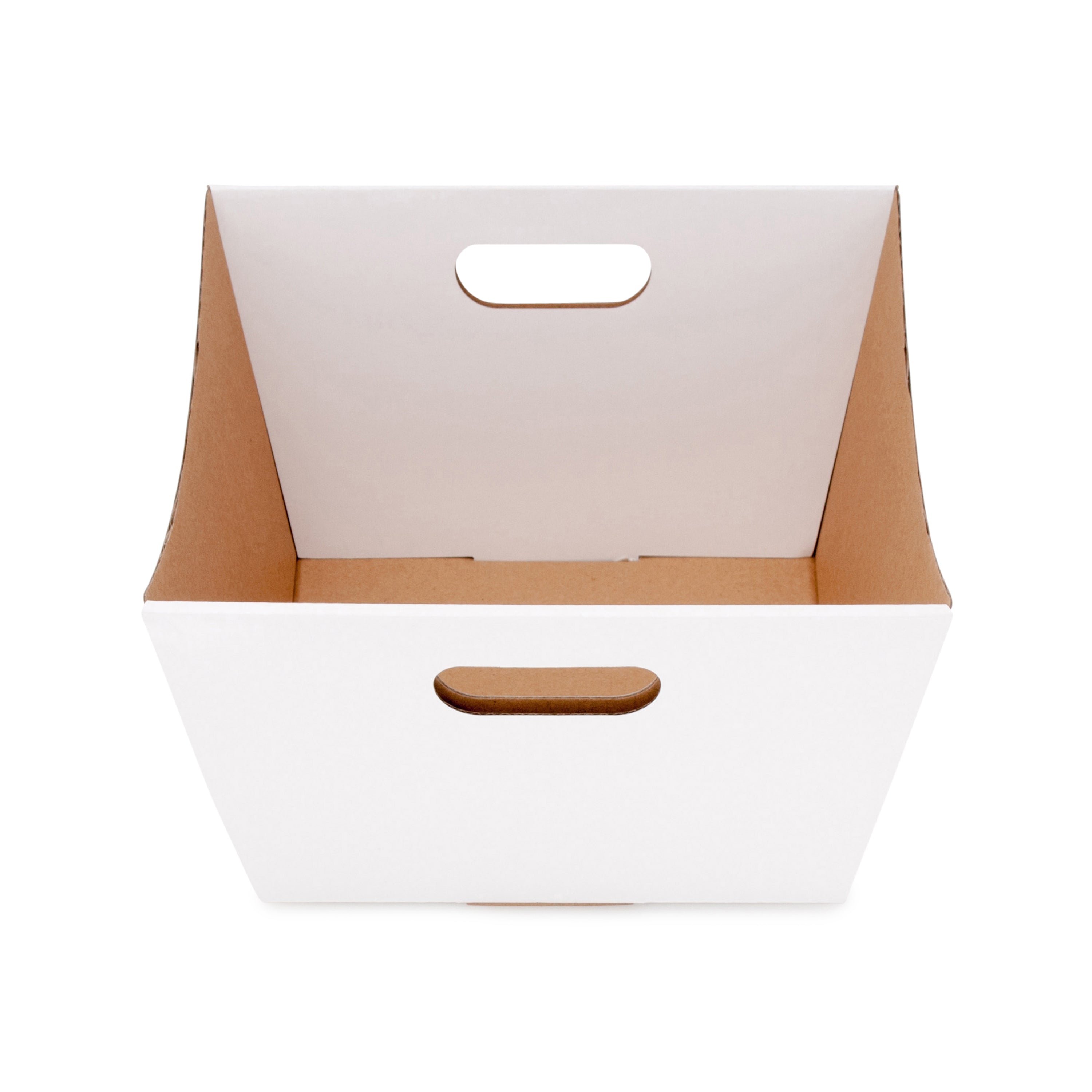 Buy Medium Deluxe Hamper Tray in White | boxfox