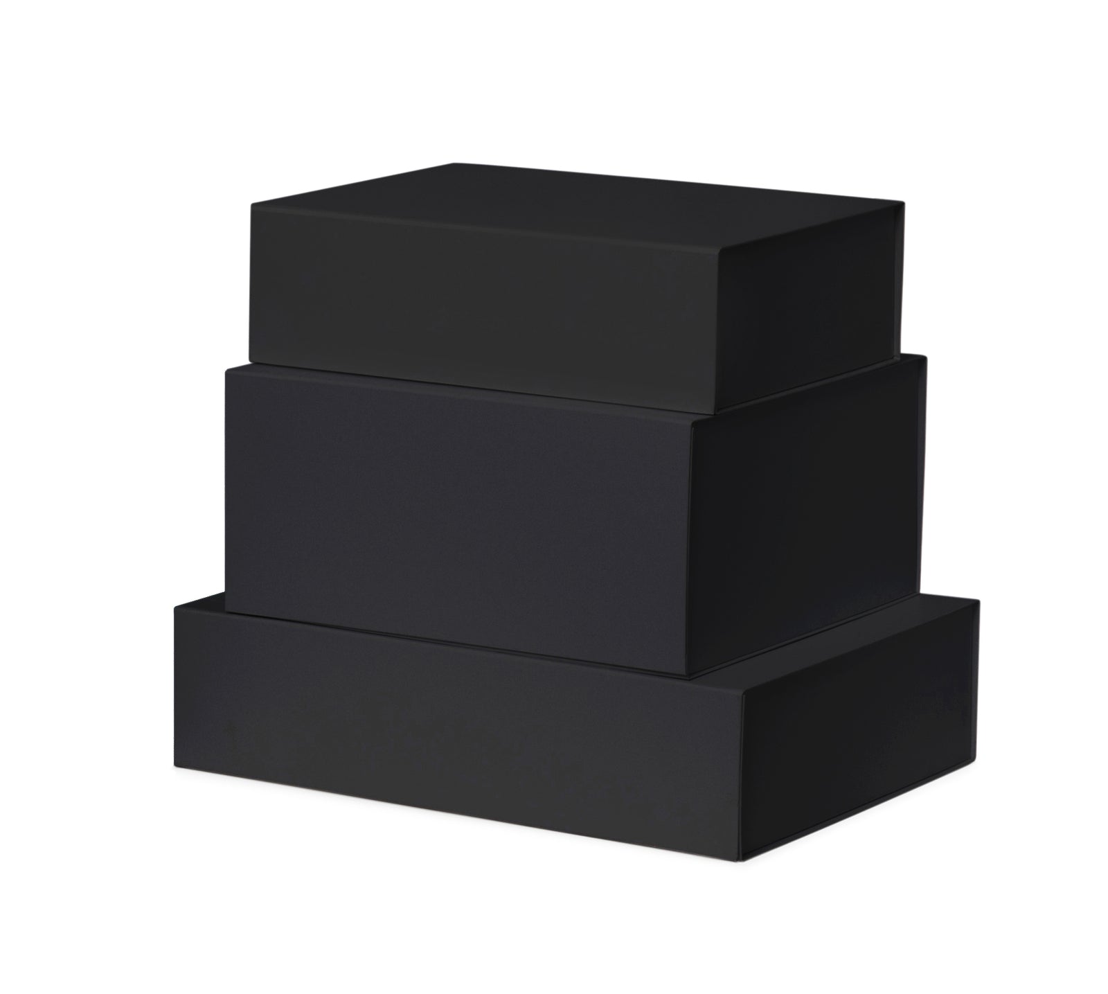 Hamilton Case Box 1 - Matt Black Emboss Magnetic Closure