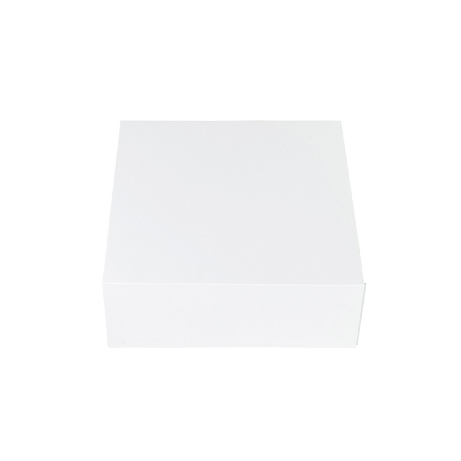 Buy Large Rectangle Hamper Box With Magnetic Lid in White | boxfox