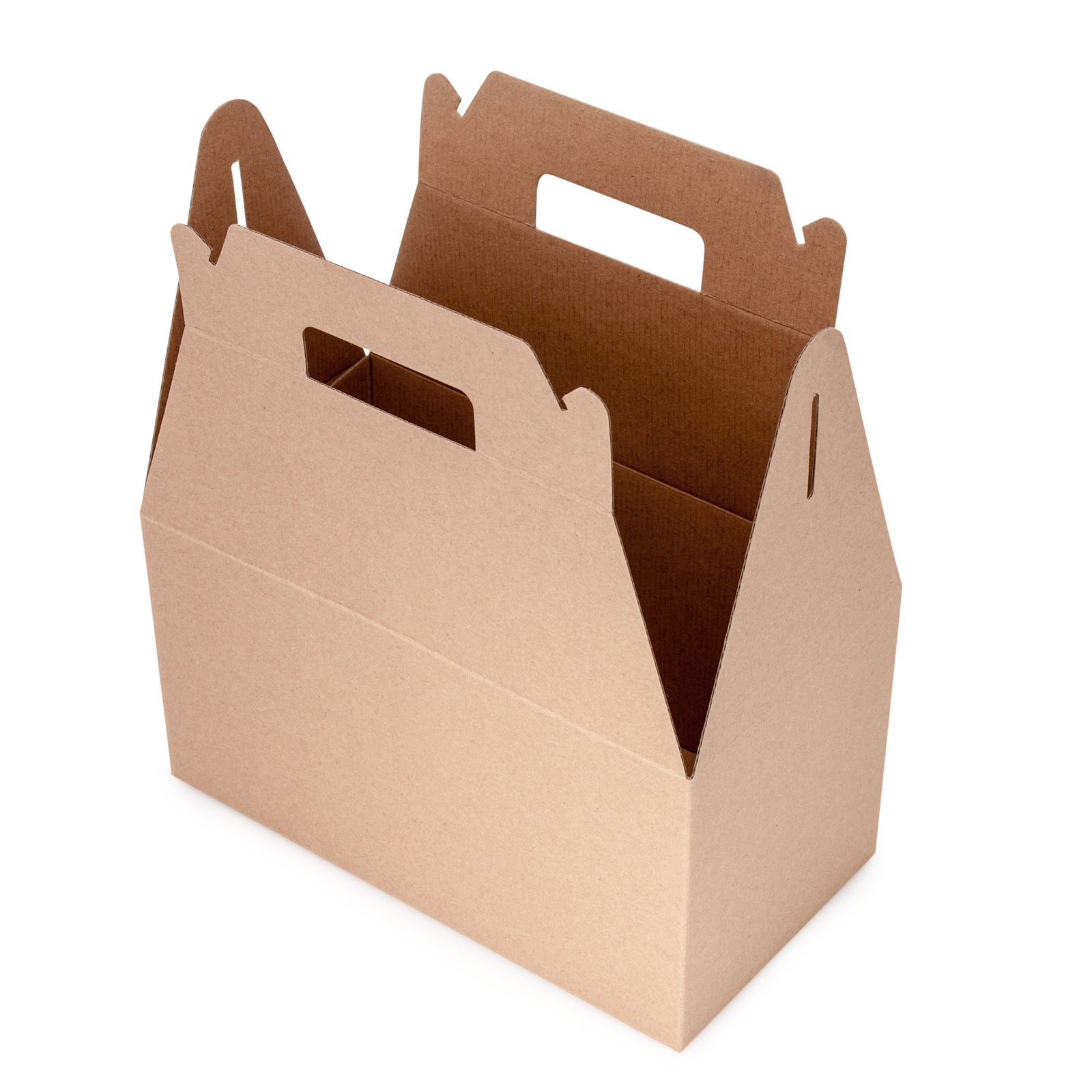 Buy Large Carry Packs in Kraft | boxfox